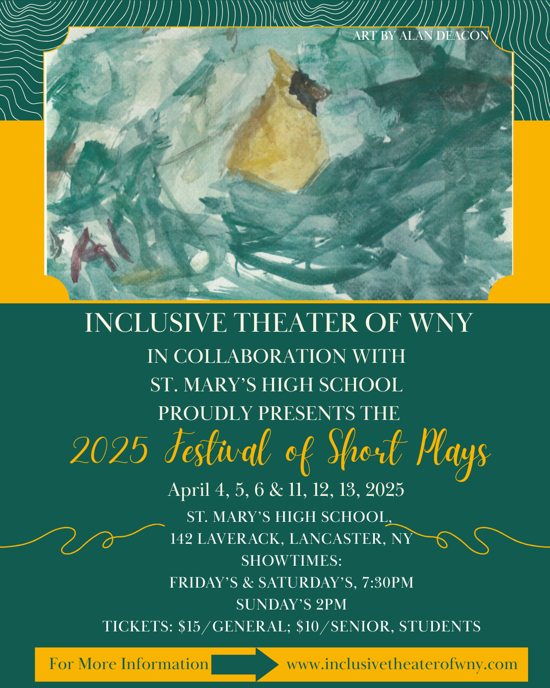 2025 Festival of Shorts Poster Features the Art of Alan Deacon ...